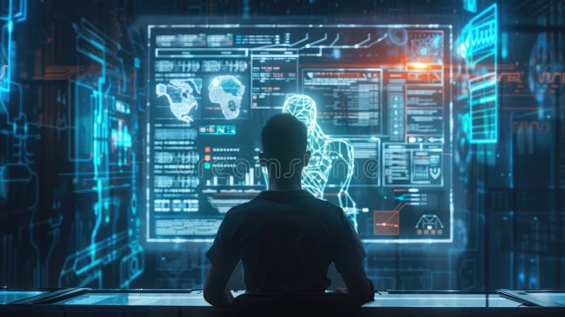 A Cybersecurity Analyst Oversees Software and Systems To Detect Threats ...