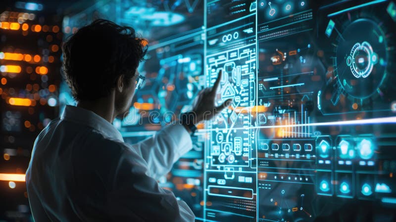 A Cybersecurity Analyst Oversees Software and Systems To Detect Threats ...