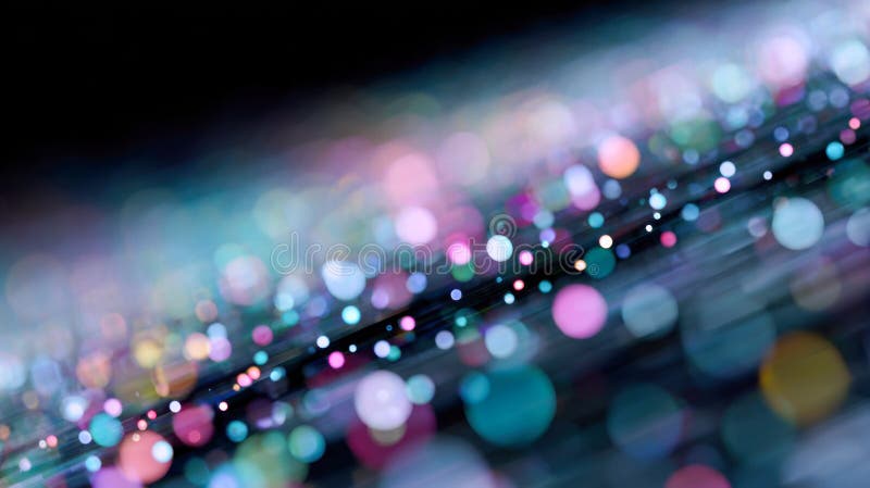 Cybersecurity Breach Depicted through Abstract Representation of Data and Light Patterns Stock ...