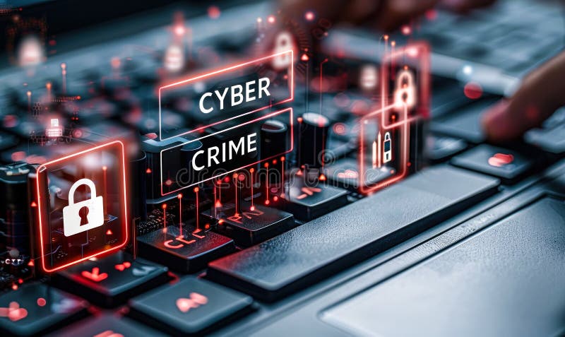 Cybersecurity Breach Detection & Response System Interface on Screen ...