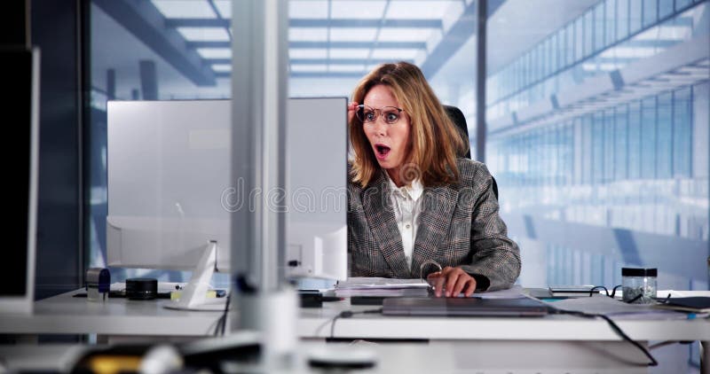 Cybersecurity Breach: Ransomware Attack, Data Breached Stock Image ...