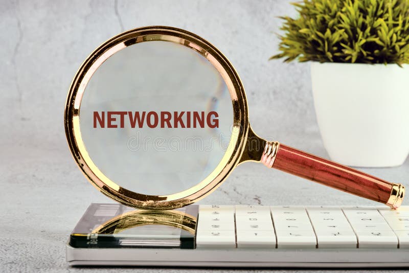 Cybersecurity for Business in the Digital Age. NETWORKING Word on a ...