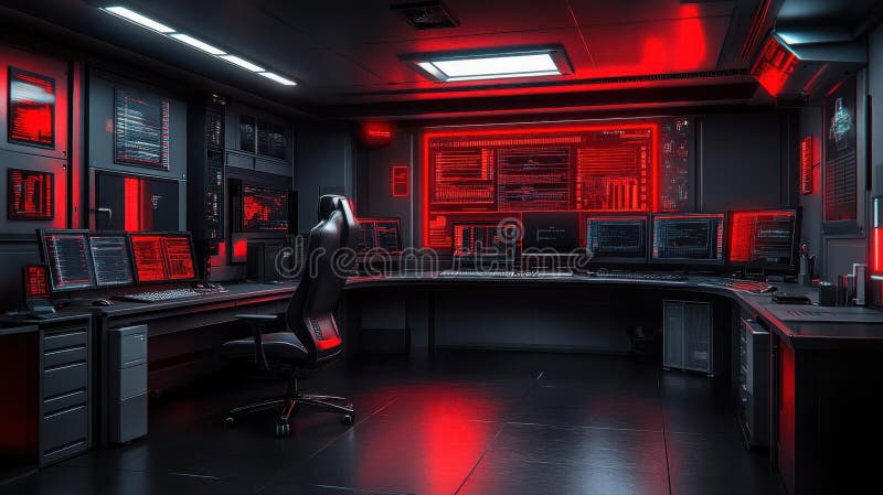 Red Alert Data Center Monitoring System Stock Photos - Free & Royalty ...
