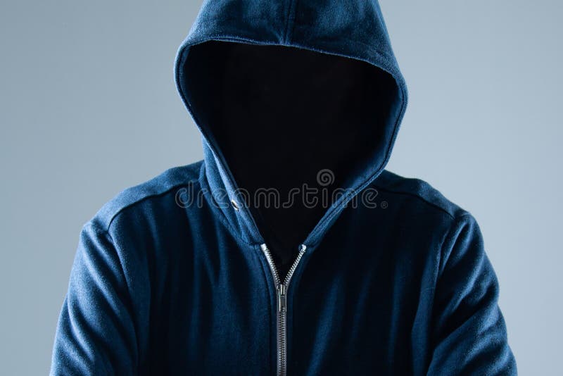 Cyber Security, Computer Hacker with Hoodie Stock Photo - Image of ...