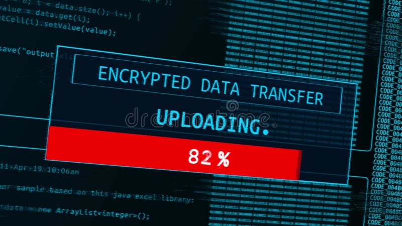 Hacker Code Running Down a Computer Screen Terminal Stock Video - Video ...