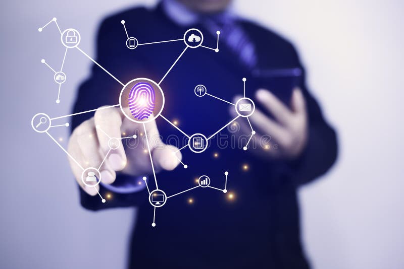 Cybersecurity Concept To Protect Information on Internet Network ...