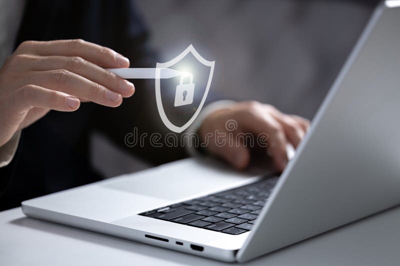 Cybersecurity Concept, User Privacy Security, Secure Internet Access ...