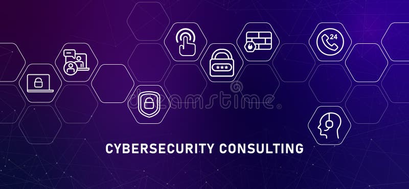 Cybersecurity Consulting Service Gradient Header Information Consultant ...