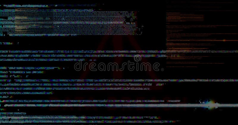 Cybersecurity, Data Breach and Dark Background for Futuristic Particles ...