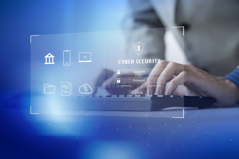 Cybersecurity and Data Privacy Protection Concept. and Internet Network Security Technology ...