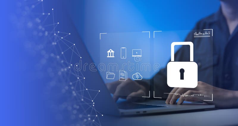 Cybersecurity and Data Privacy Protection Concept. and Internet Network ...