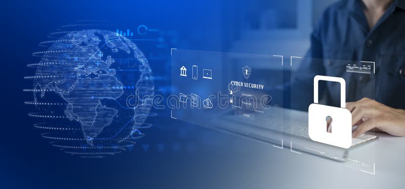 Cybersecurity and Data Privacy Protection Concept. and Internet Network ...
