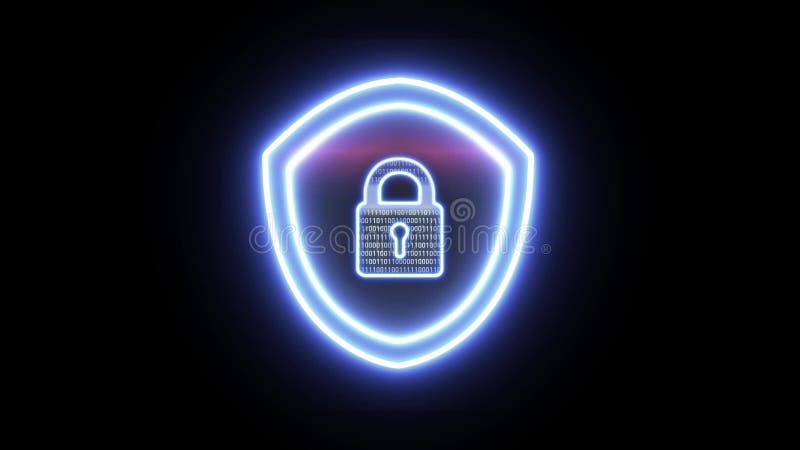 Cybersecurity Data Protection Alpha Channel Stock Video - Video of ...