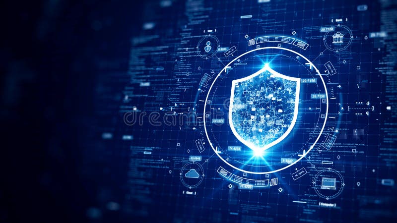Cybersecurity Data Protection Digital Technology Concept Internet ...