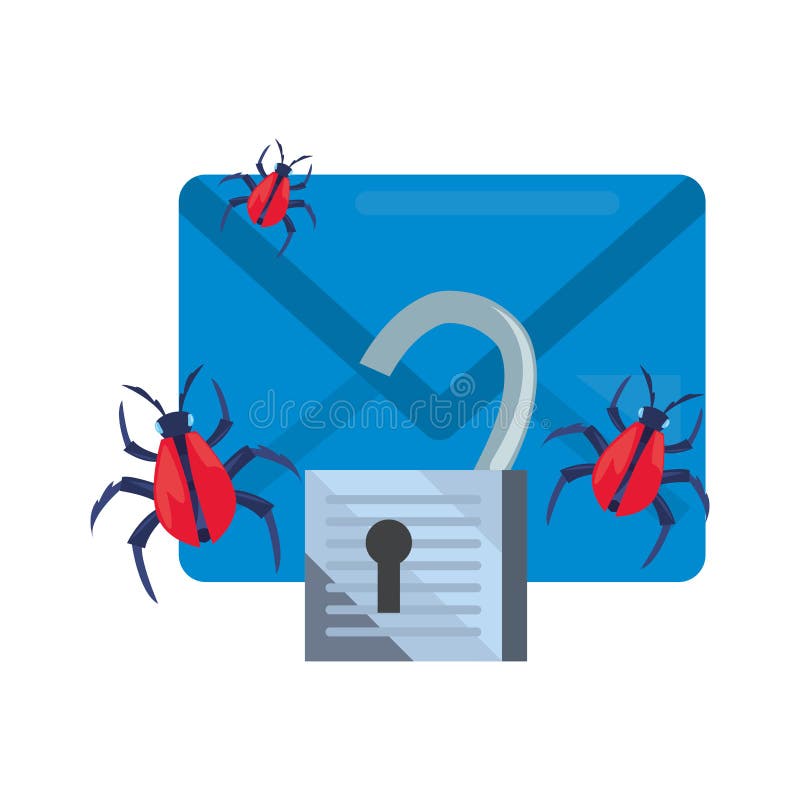 Cybersecurity Data Protection Stock Illustration Illustration Of