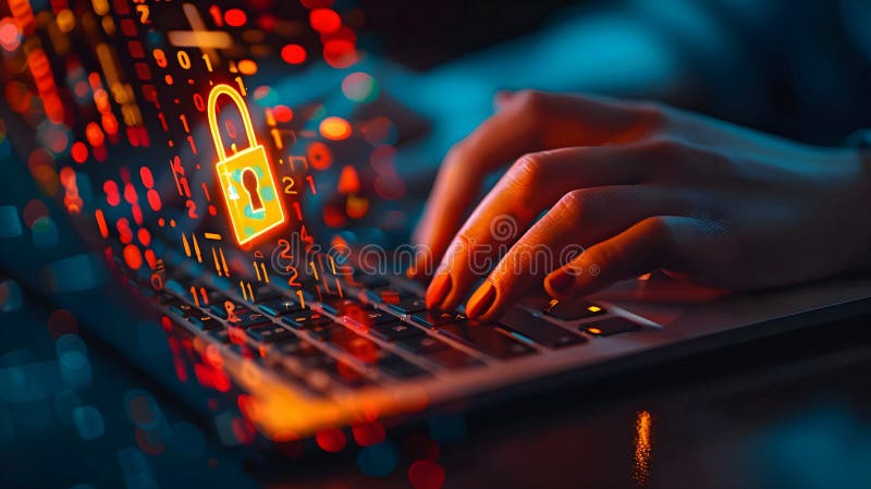 Cyber Security Data Protection Online Privacy Secure Access Encryption ...