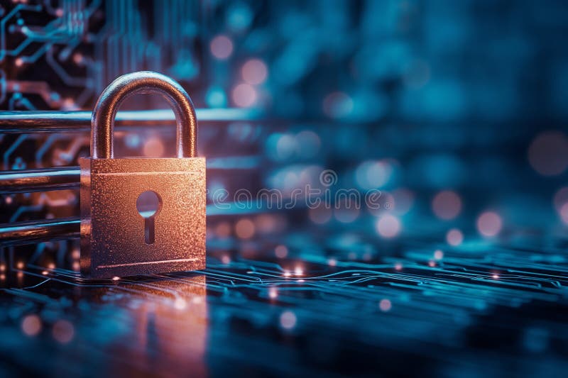 Cybersecurity and Data Protection - Secure Online Privacy Images Stock ...