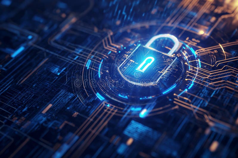 Cybersecurity and Data Protection - Secure Online Privacy Images Stock ...