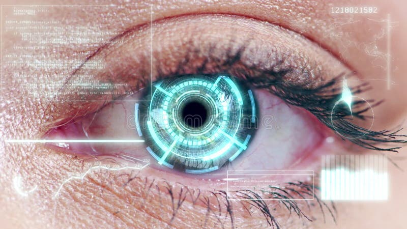 Cybersecurity, Data and Science with Scan of Eye for Biometric, Safety ...
