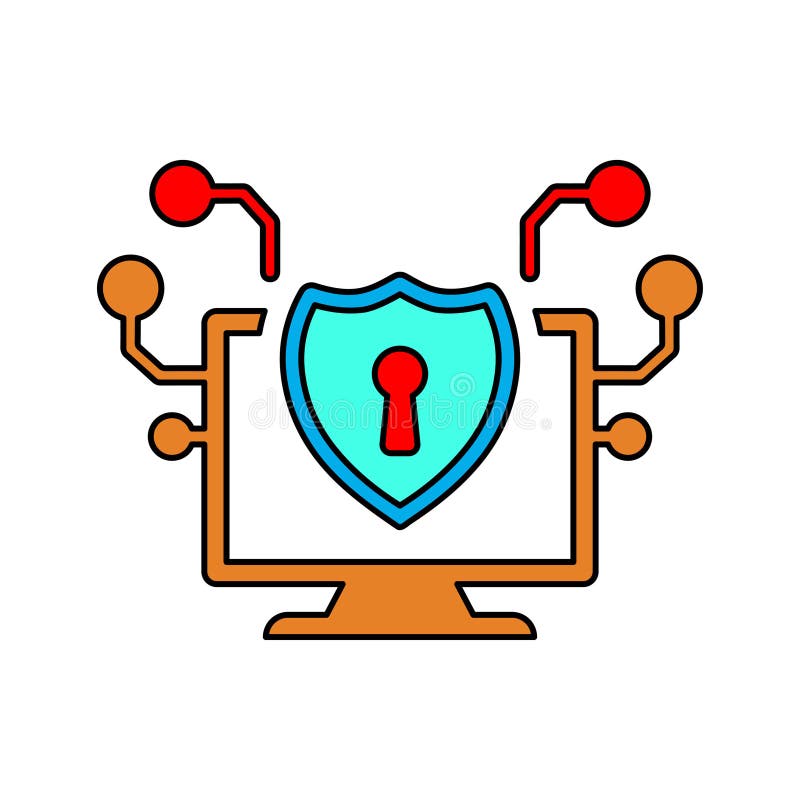 Cybersecurity, Decrypt, Decrypting Icon Stock Illustration ...