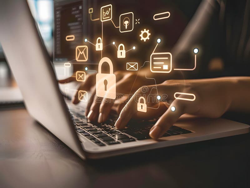Cybersecurity in the Digital Age Protecting Our Connected World Stock ...