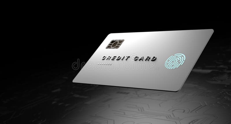 Credit Card Cyber Security Lock Stock Photo - Image of card ...
