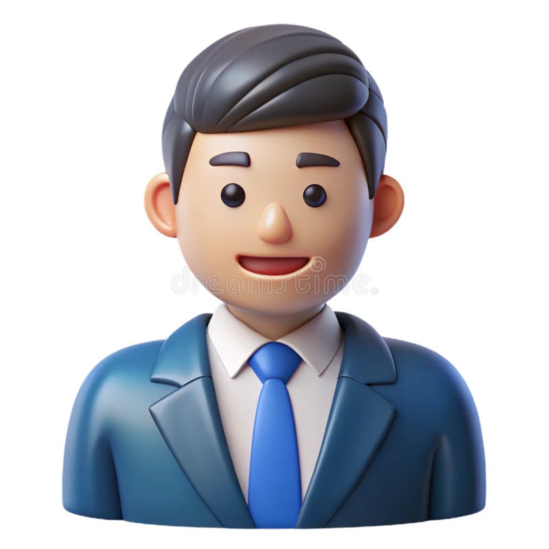 Cybersecurity Expert 3D Icon Stock Illustration - Illustration of ...