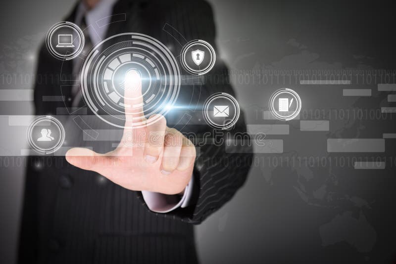 Cybersecurity Identification Fingerprint Scanner for Access Personal ...