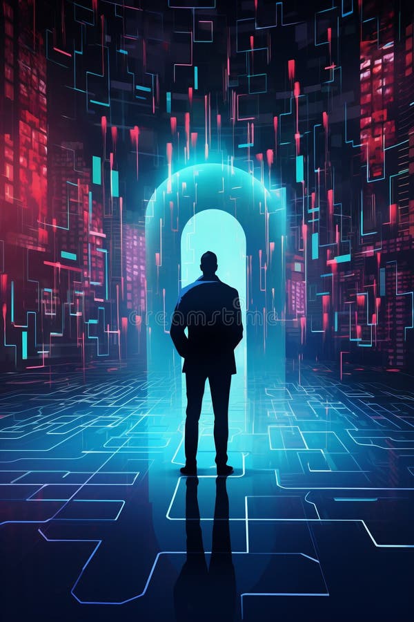 Cybersecurity and Identity Theft, Metaverse Virtual Reality Stock ...