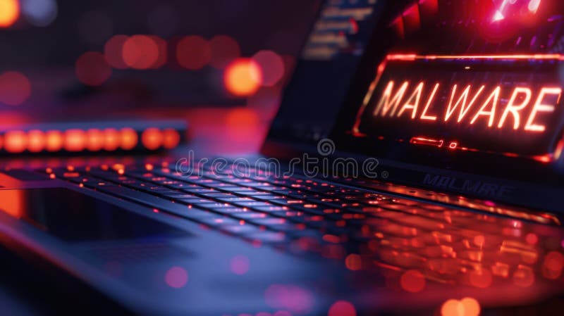 Cybersecurity Incident with Breached Data Stock Image - Image of ...
