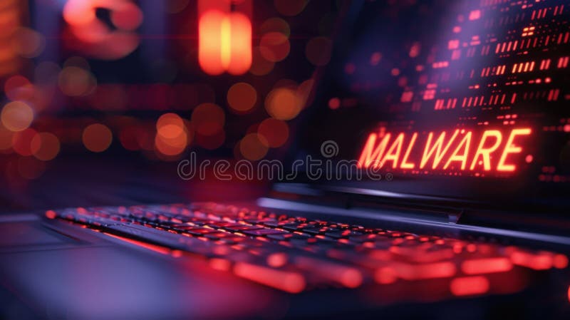 Cybersecurity Incident with Breached Data Stock Photo - Image of ...