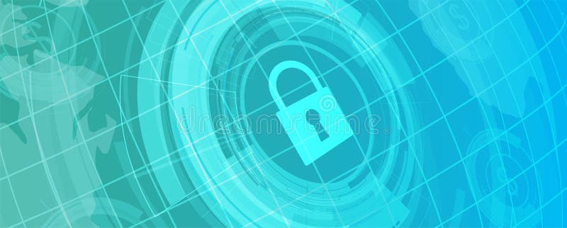 Cybersecurity and Information or Network Protection. Future Technology Web Services for Business ...