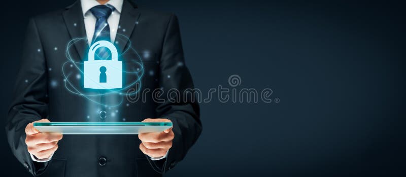 Cybersecurity Internet Concept Stock Photo - Image of security, secret ...