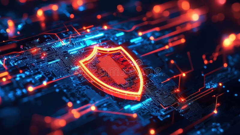 Cybersecurity Measures Against Threats Digital Environment Graphic ...