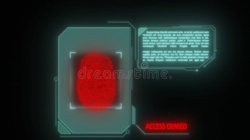 Cybersecurity Modern Technology Infographic. Holographic Security ...