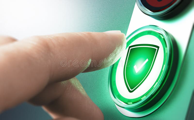Enabling computer security stock image. Image of phone - 60517073