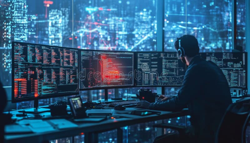 Cybersecurity Operations Security Teams Collaborating To Respond To a ...