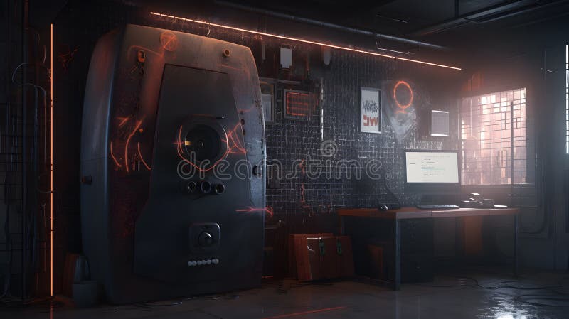 Cybersecurity Ransomware Phishing Malware Cinematic Hyper Created with ...