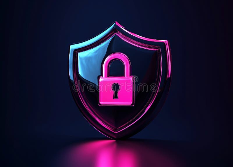 Cybersecurity Shield Protection Digital Data Privacy Safeguard Secure ...