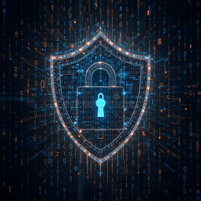 Cybersecurity Shield Technology Photography for Digital Protection ...