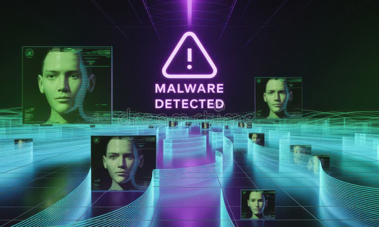 Cybersecurity Threat Detection, Malware Alert on a Global Data Network ...