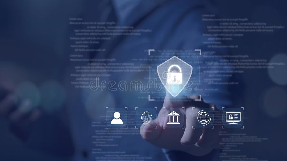 Cybersecurity and User Privacy Security and Encryption Internet Network ...