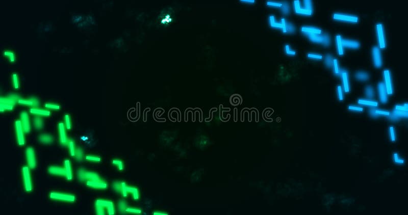 Cyberspace Creative Bg. Stary Clouds Moving with Lines on Diagonal ...