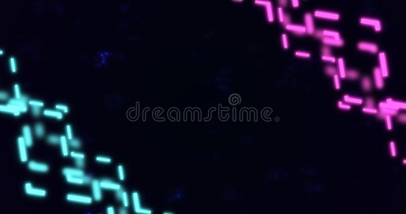 Cyberspace Creative Bg. Stary Clouds Moving with Lines on Diagonal ...