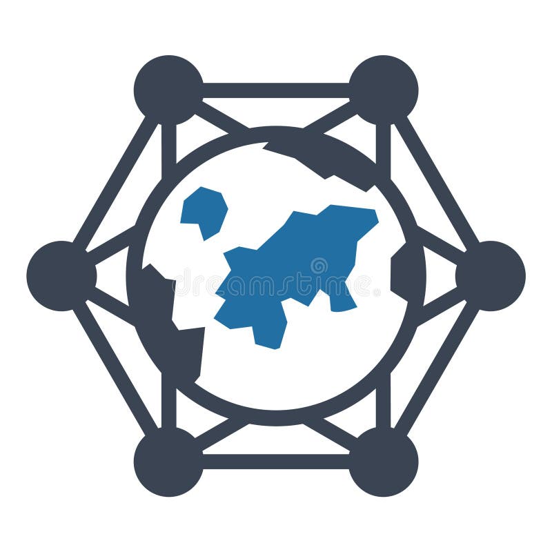 Cyberspace Vector Icon Which Can Easily Modify or Edit Stock Vector ...