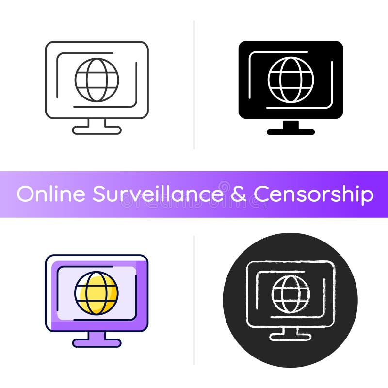 Cyberspace Icon. Trendy Flat Vector Cyberspace Icon on White Background ...