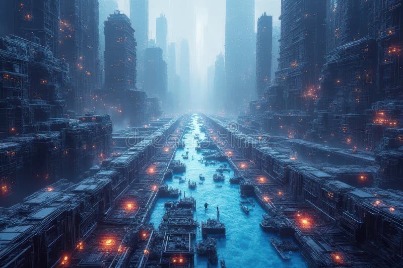 Cybertopia Exploration Stock Illustrations – 1 Cybertopia Exploration ...