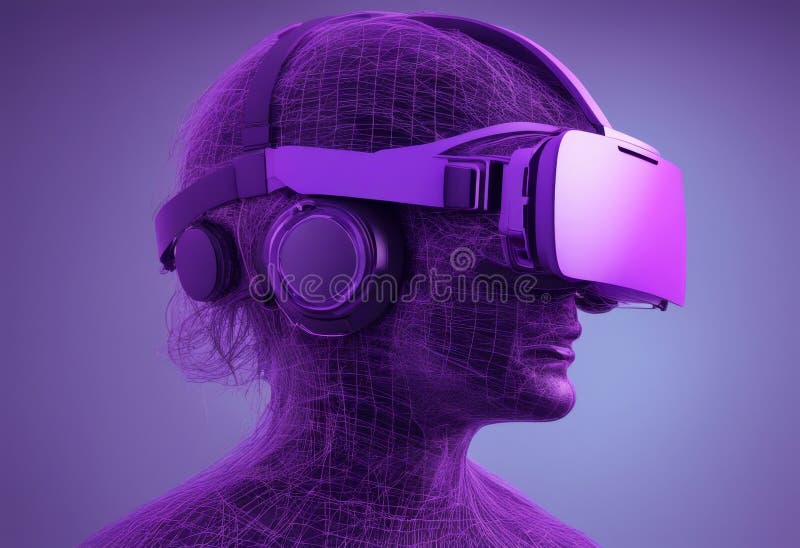 Cyborg Avatar Ad Technology Side Brain Futuristic Ad Tech Cognition ...