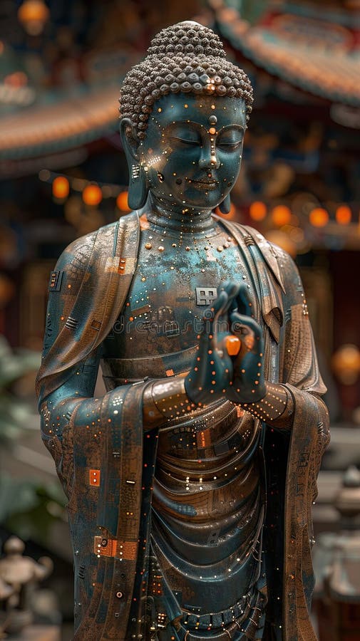 Advanced Technology Holographic Scriptures Stock Illustrations – 1 ...