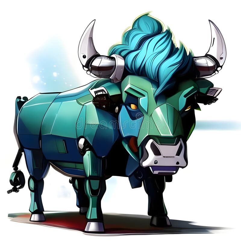 Cyborg Bulls Stock Illustrations – 5 Cyborg Bulls Stock Illustrations ...